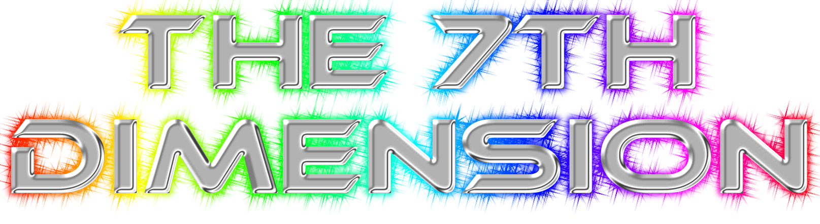 The 7th Dimension logo. Free logo maker.