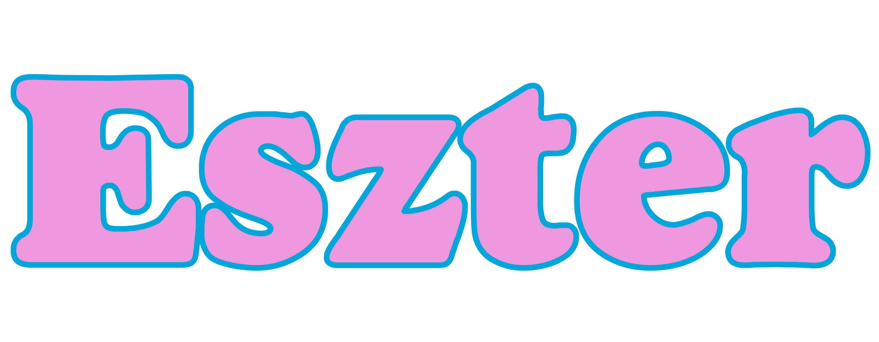 Eszter logo. Free logo maker.