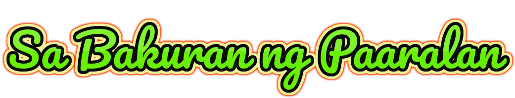 Sa Bakuran ng Paaralan logo. Free logo maker.