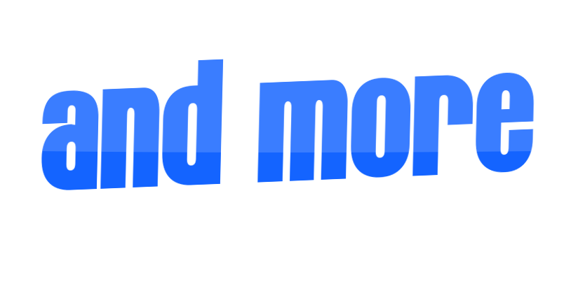 and more logo. Free logo maker.