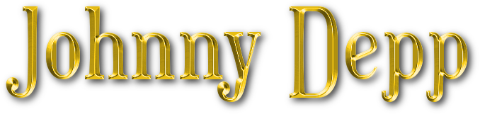 Johnny Depp logo. Free logo maker.