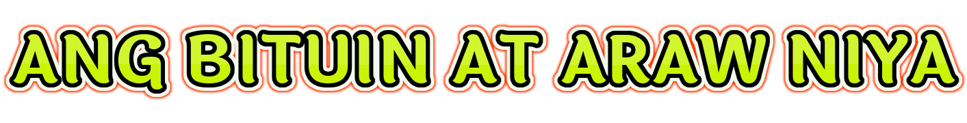 ANG BITUIN AT ARAW NIYA logo. Free logo maker.