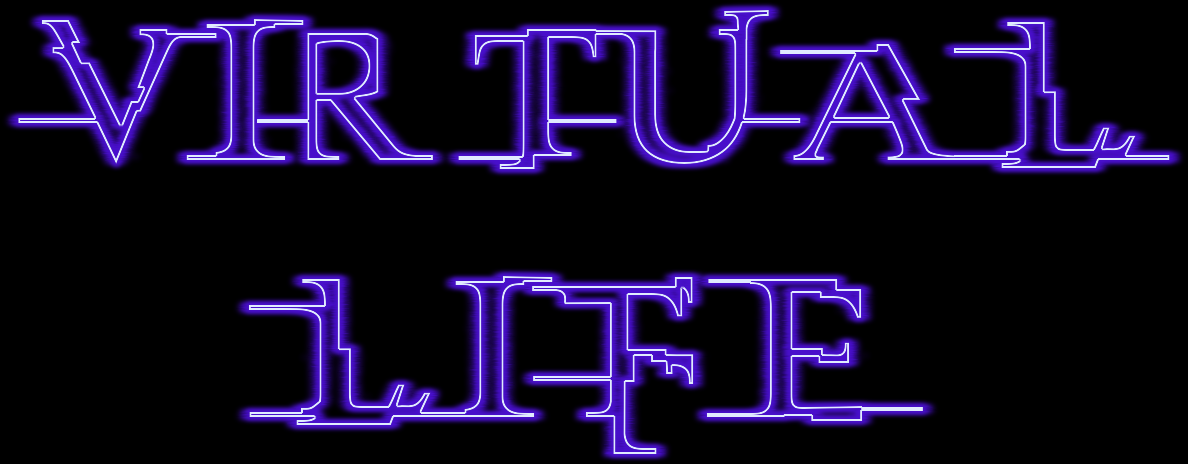 VIRTUAL LIFE logo. Free logo maker.