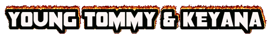 YOUNG TOMMY & KEYANA logo. Free logo maker.