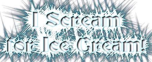 I Scream for Ice Cream! logo. Free logo maker.