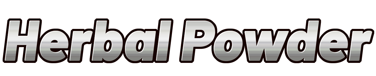 Herbal Powder logo. Free logo maker.