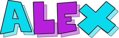 Alex logo. Free logo maker.