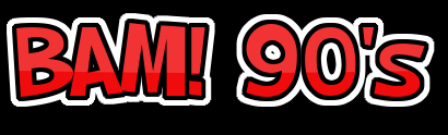 BAM! 90's logo. Free logo maker.