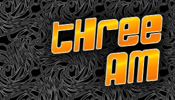 tHree AM logo. Free logo maker.