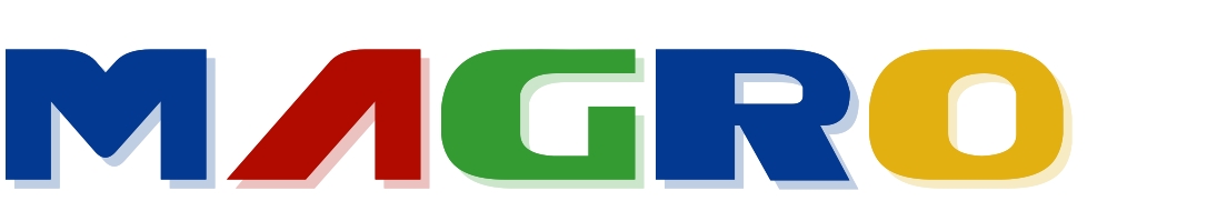 Magro logo. Free logo maker.