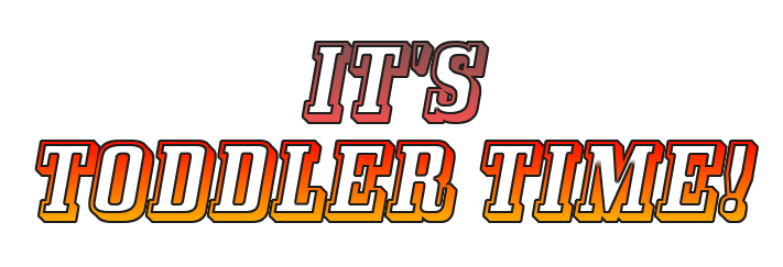 IT'S TODDLER TIME! logo. Free logo maker.
