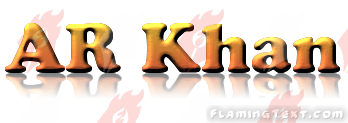 AR Khan logo. Free logo maker.