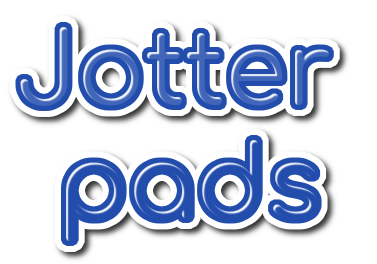 Jotter pads logo. Free logo maker.