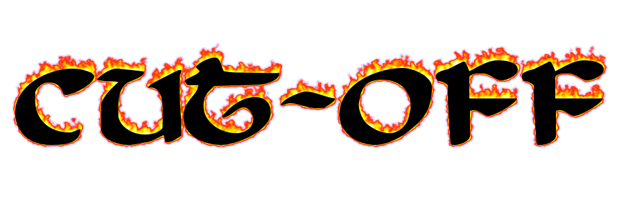 CUT-OFF logo. Free logo maker.