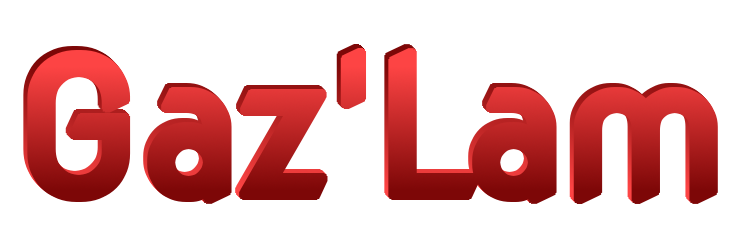 Gaz'Lam logo. Free logo maker.