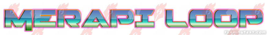 MERAPI LOOP logo. Free logo maker.