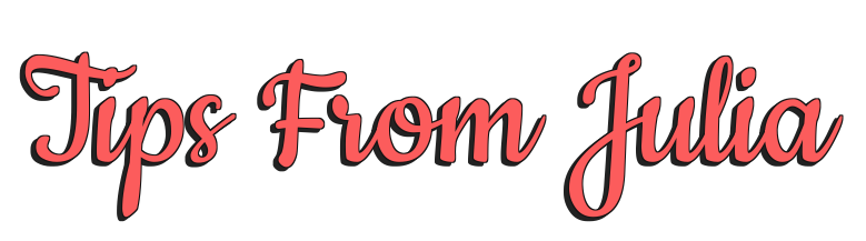 Tips From Julia logo. Free logo maker.