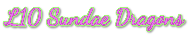 L10 Sundae Dragons logo. Free logo maker.
