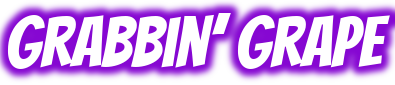 Grabbin’ Grape logo. Free logo maker.