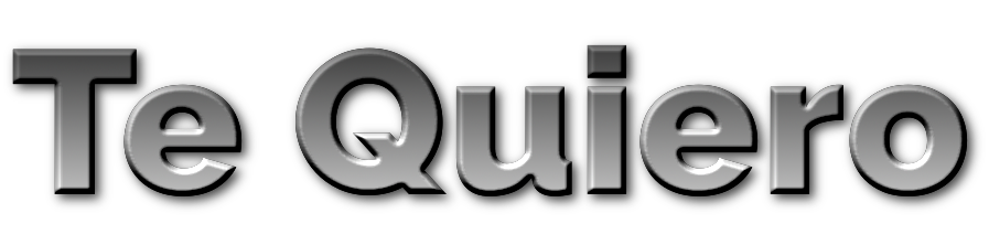 Te Quiero logo. Free logo maker.