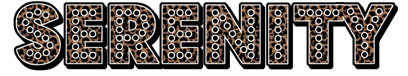 serenity logo. Free logo maker.