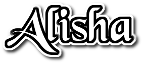 Alisha logo. Free logo maker.