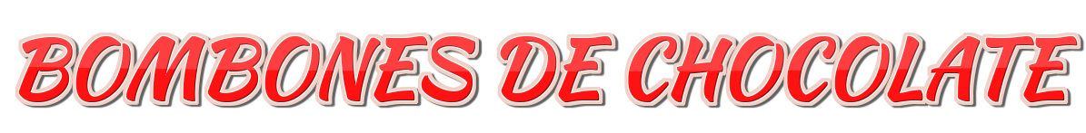 BOMBONES DE CHOCOLATE logo. Free logo maker.