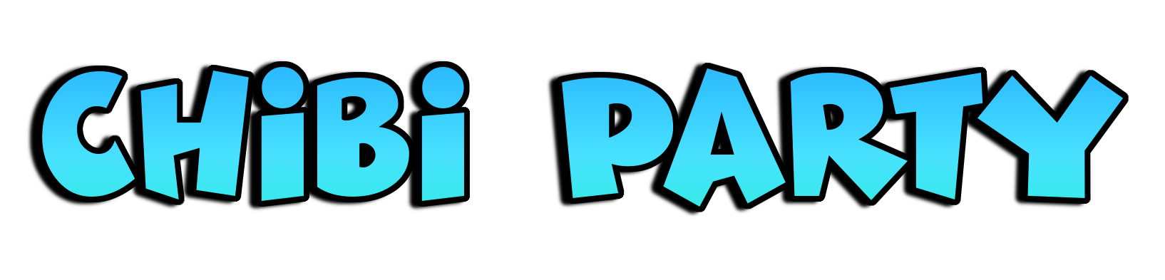 Chibi Party logo. Free logo maker.