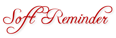 Soft Reminder logo. Free logo maker.
