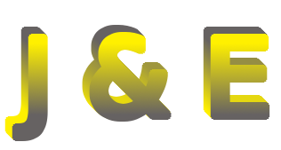J & E logo. Free logo maker.