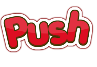 Push logo. Free logo maker.
