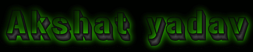 Akshat yadav logo. Free logo maker.