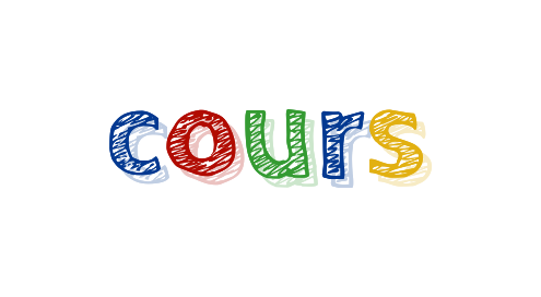 cours logo. Free logo maker.