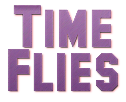 Time Flies logo. Free logo maker.