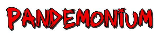 Pandemonium logo. Free logo maker.