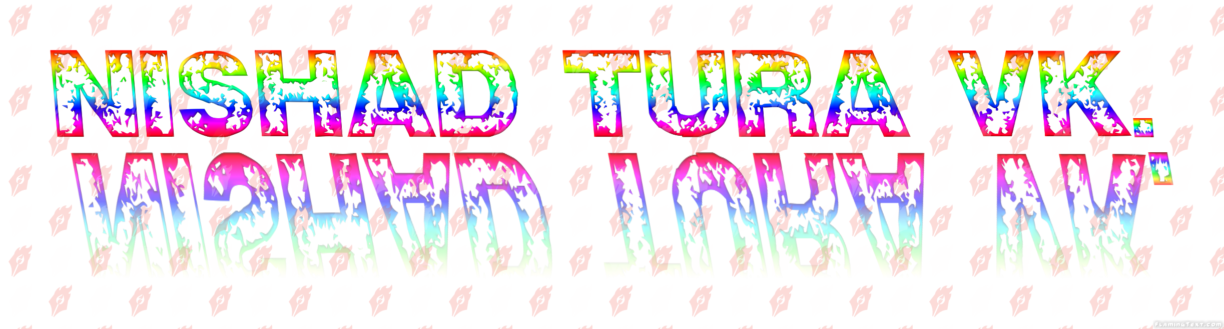 NISHAD TURA VK. logo. Free logo maker.