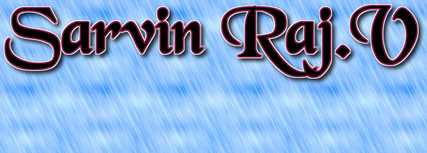 Sarvin Raj.V logo. Free logo maker.