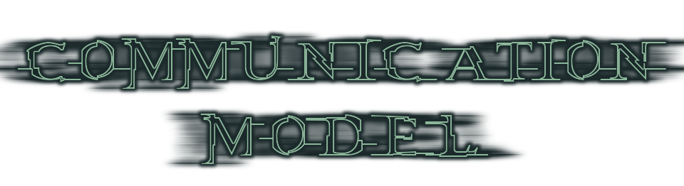 COMMUNICATION MODEL logo. Free logo maker.