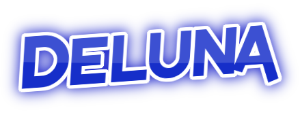 Deluna logo. Free logo maker.