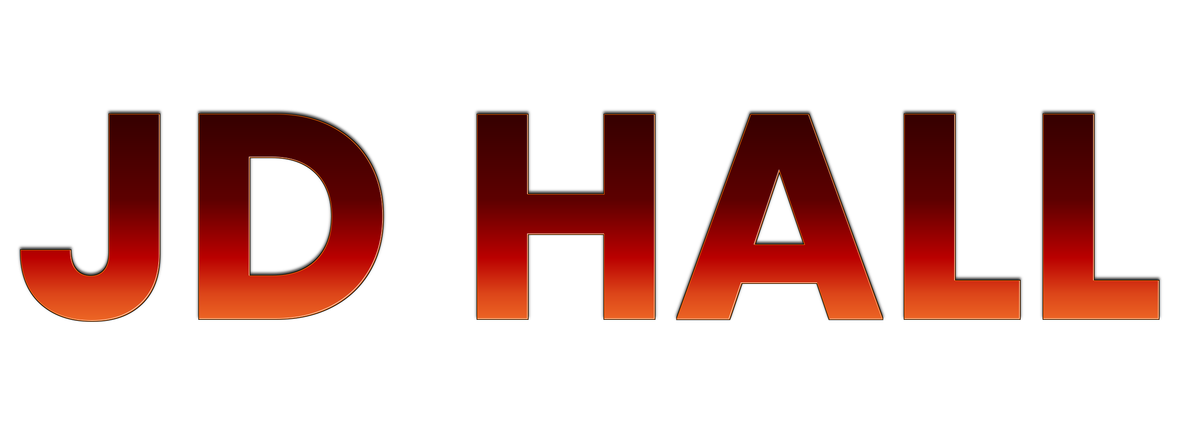 JD HALL logo. Free logo maker.