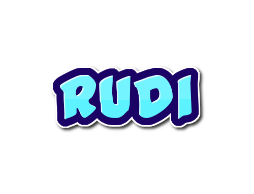 Rudi logo. Free logo maker.