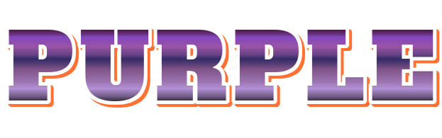 PURPLE logo. Free logo maker.
