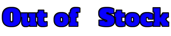 Out of Stock logo. Free logo maker.