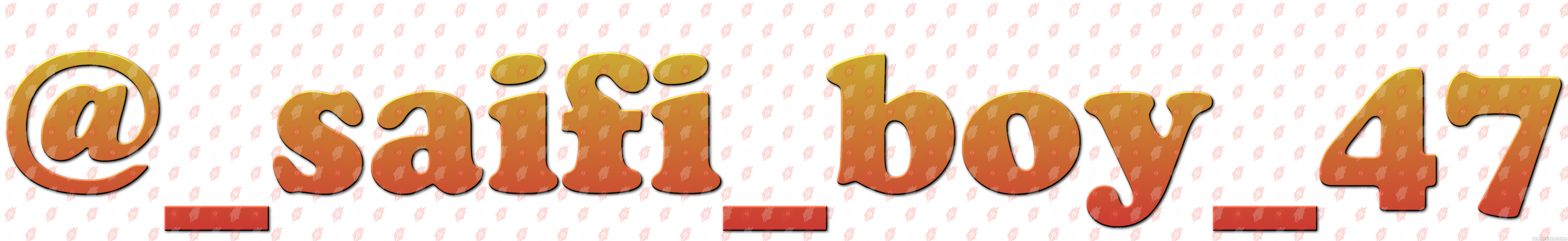 @_saifi_boy_47 logo. Free logo maker.