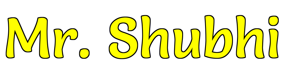 Mr. Shubhi logo. Free logo maker.