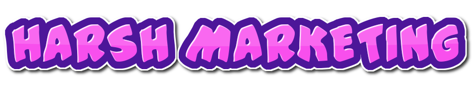 HARSH MARKETING logo. Free logo maker.