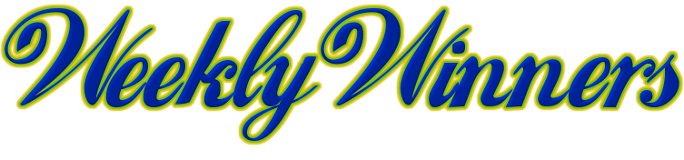 Weekly Winners logo. Free logo maker.