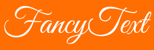 FancyText logo. Free logo maker.