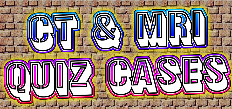 CT & MRI QUIZ CASES logo. Free logo maker.