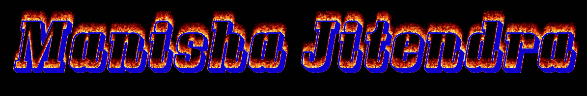 Manisha Jitendra logo. Free logo maker.